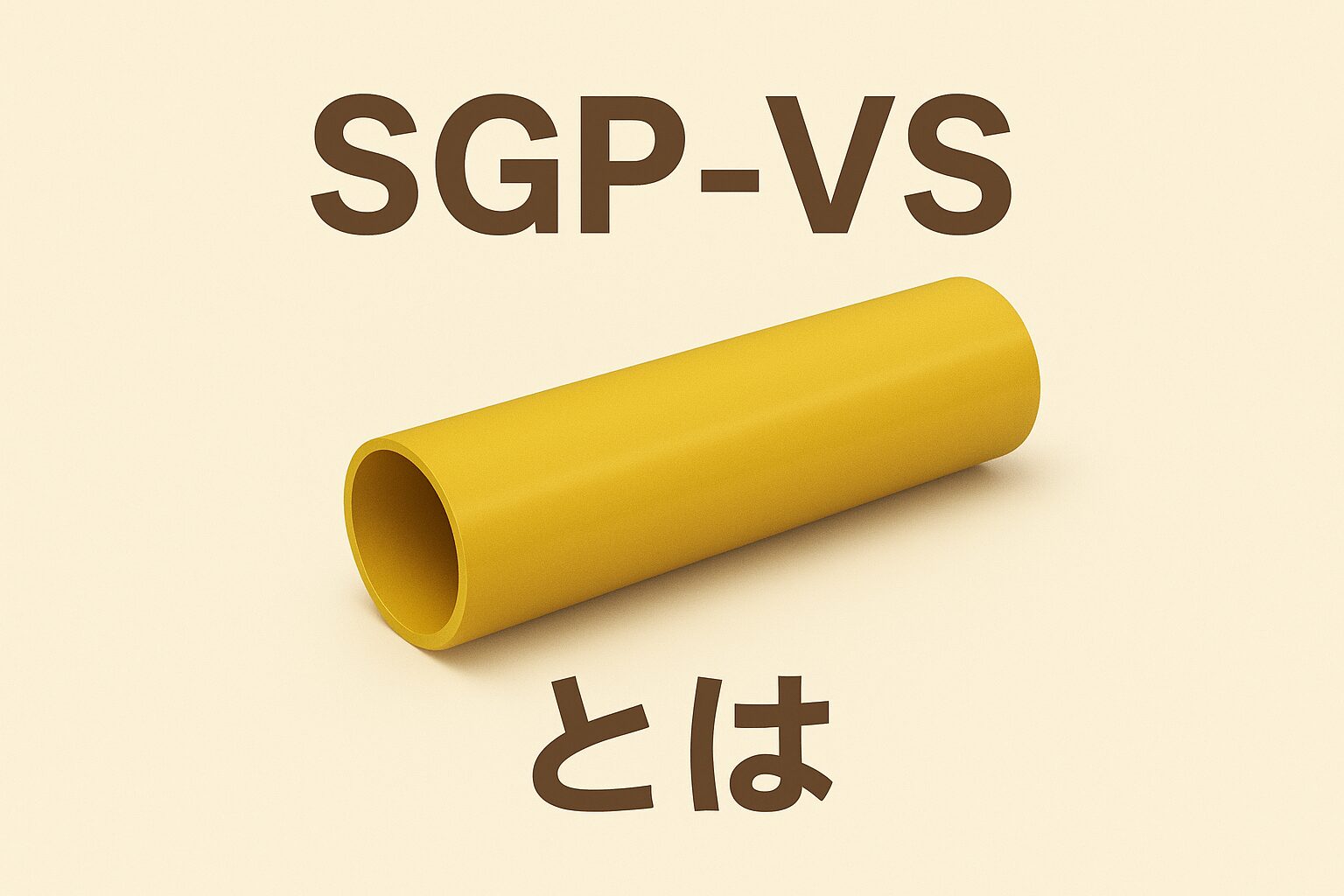 SGP-VS・STPG-VSとは？特徴・用途・違いを徹底解説【消火設備・屋外配管向け】 | 管材ナビ