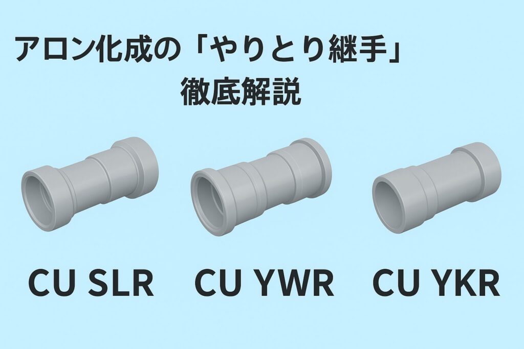 「やりとり継手」｜CU SLR・CU YWR・CU YKRの解説 | 管材ナビ